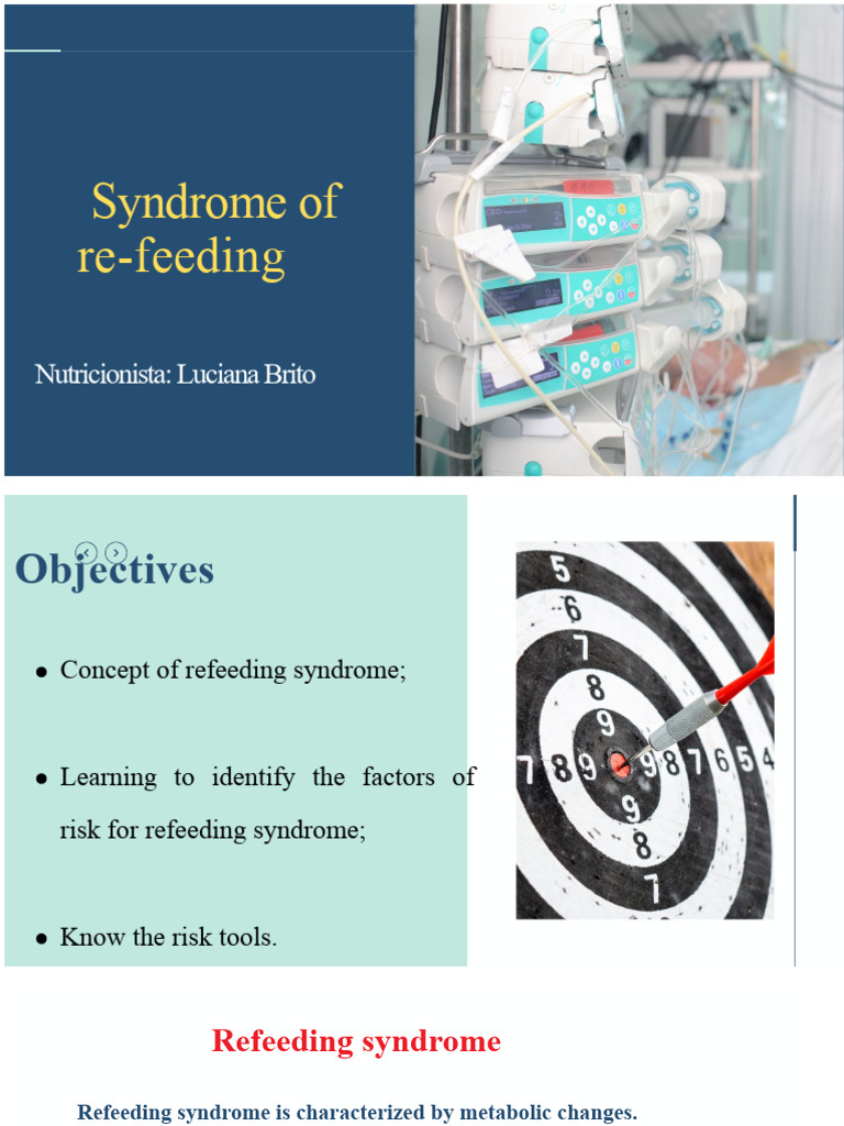 Slides from the class - Refeeding Syndrome | PDF | Diseases And ...