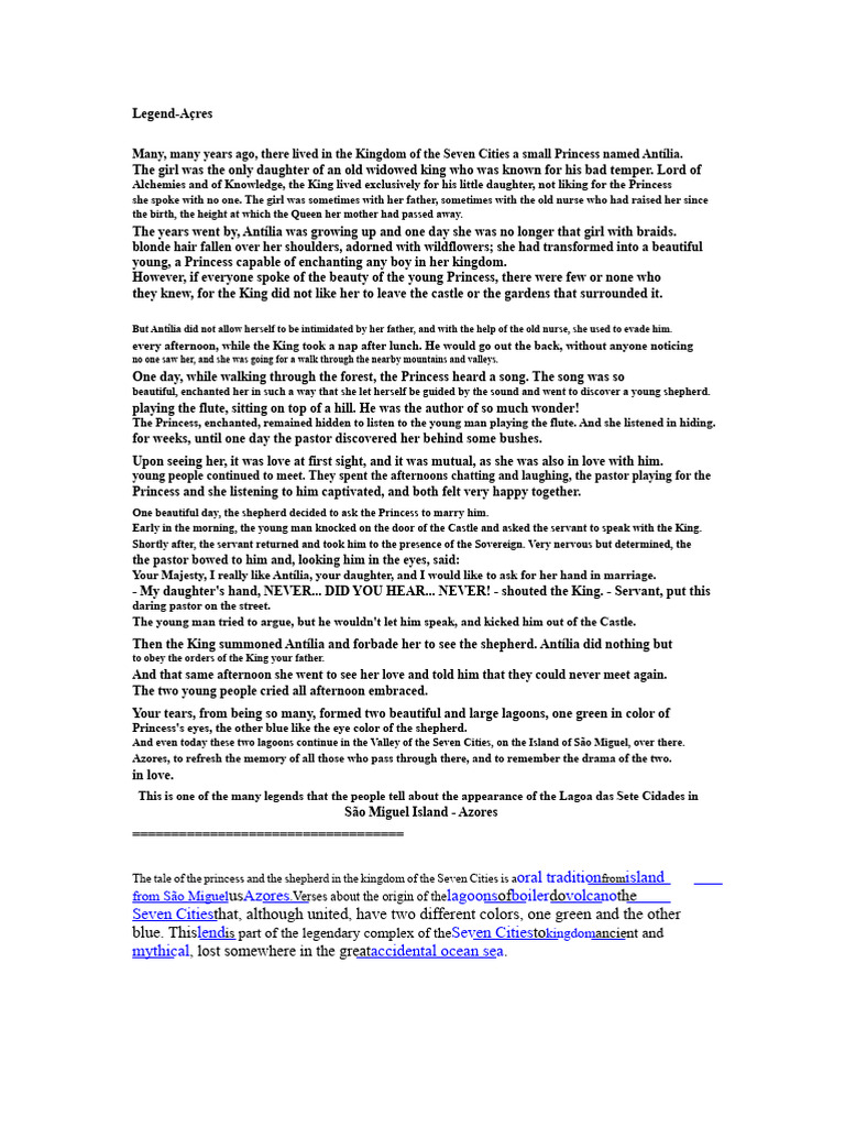 Legend of The Seven Cities | PDF