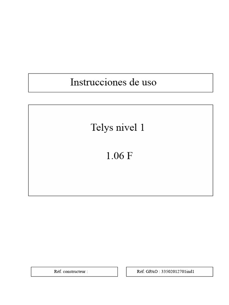 Manual Del Panel de Control Sdmo-Telys-1 | PDF | Relé | Electricidad