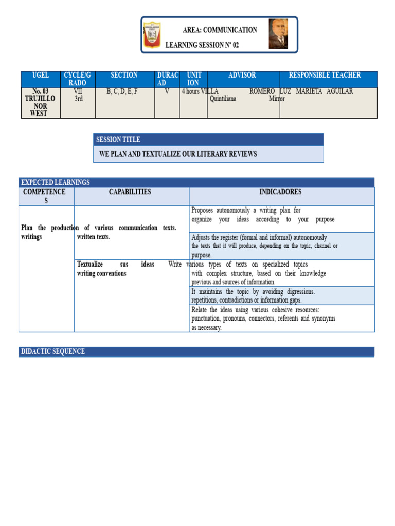 Session 04 We Plan and Textualize Our Literary Reviews | PDF | Cognition | Learning