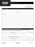 SAPS Affidavit Form Template South Africa | PDF