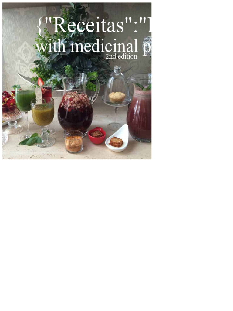 Medicinal Plant Recipes Book | PDF | Garlic | Sugar