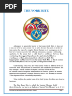 First Degree Tracing Board Explained | PDF | Freemasonry | Column