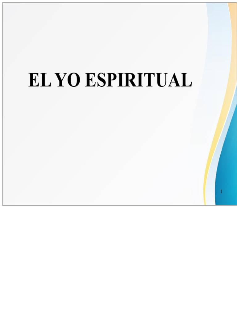 8 Yo Espiritual | PDF | Espiritualidad | Dios
