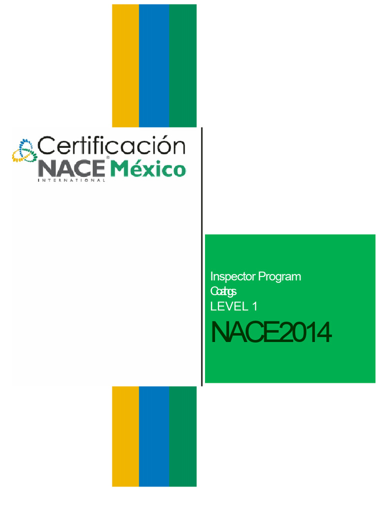 NACE Coatings Inspector Program Level 1 | PDF | Corrosion | Water