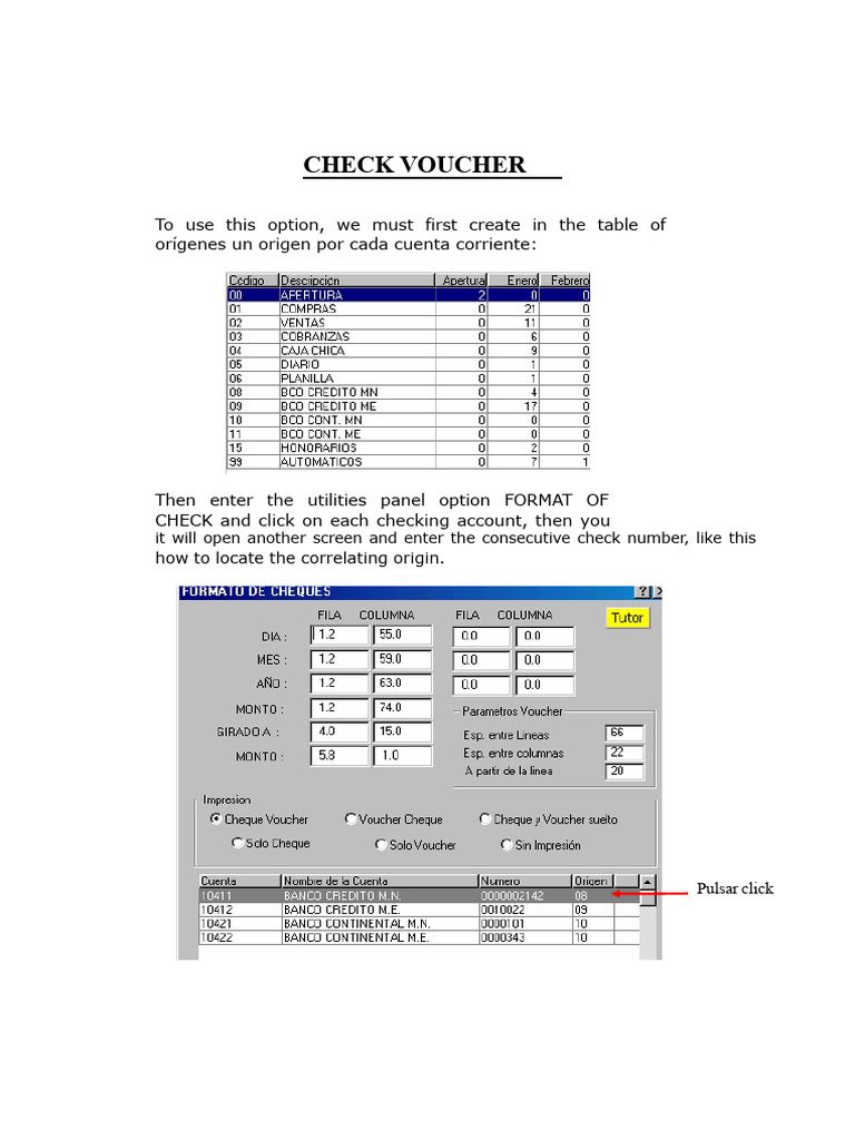 Check Voucher Procedures | PDF