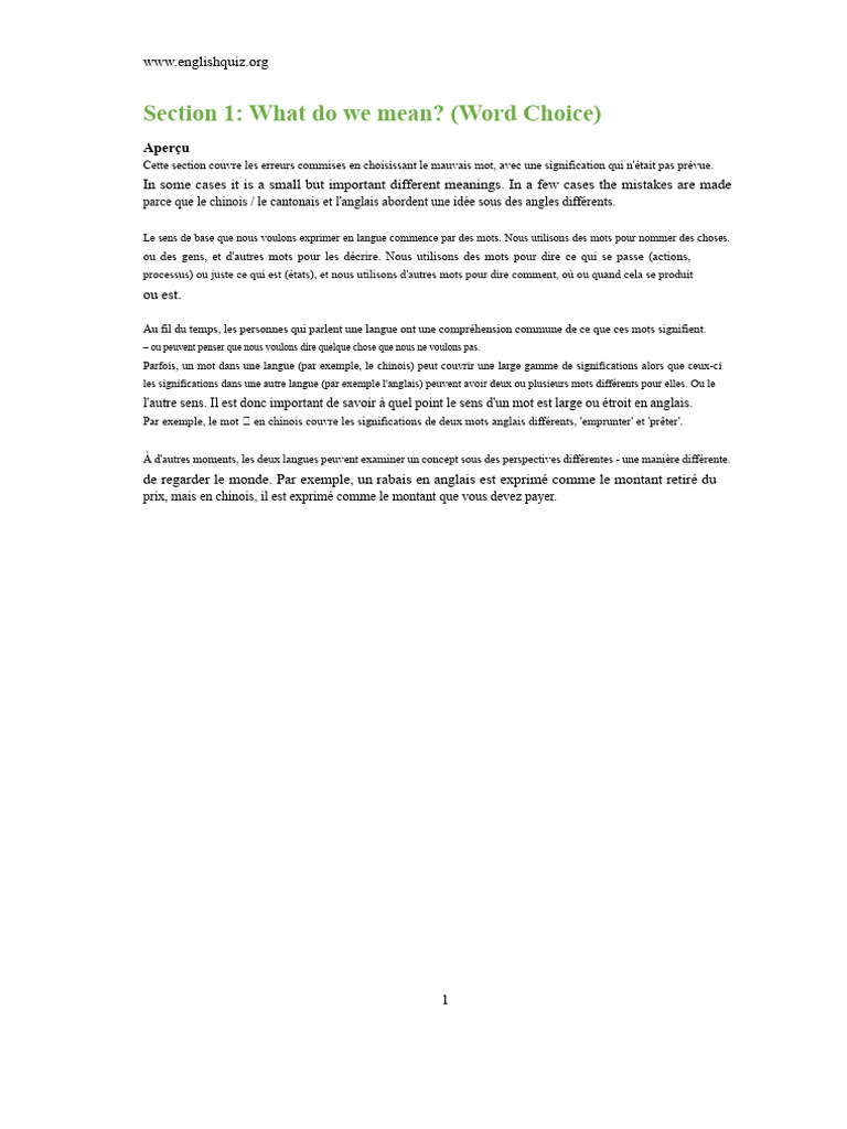 Pack Complet de 500 Quiz de Grammaire Et Réponses | PDF | Nombre ...