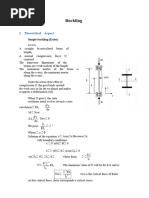 Buckling Calculation per Eurocode 3 | PDF | Buckling | Structural ...