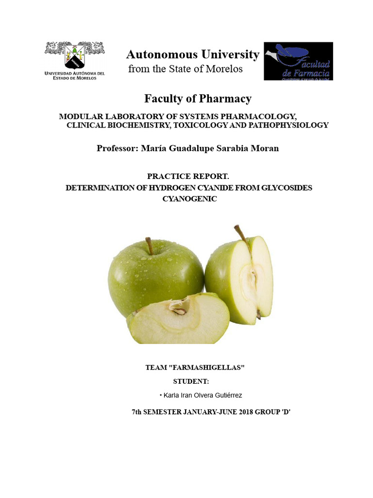 Cyanide Detection in Food Samples | PDF | Cyanide | Chemistry