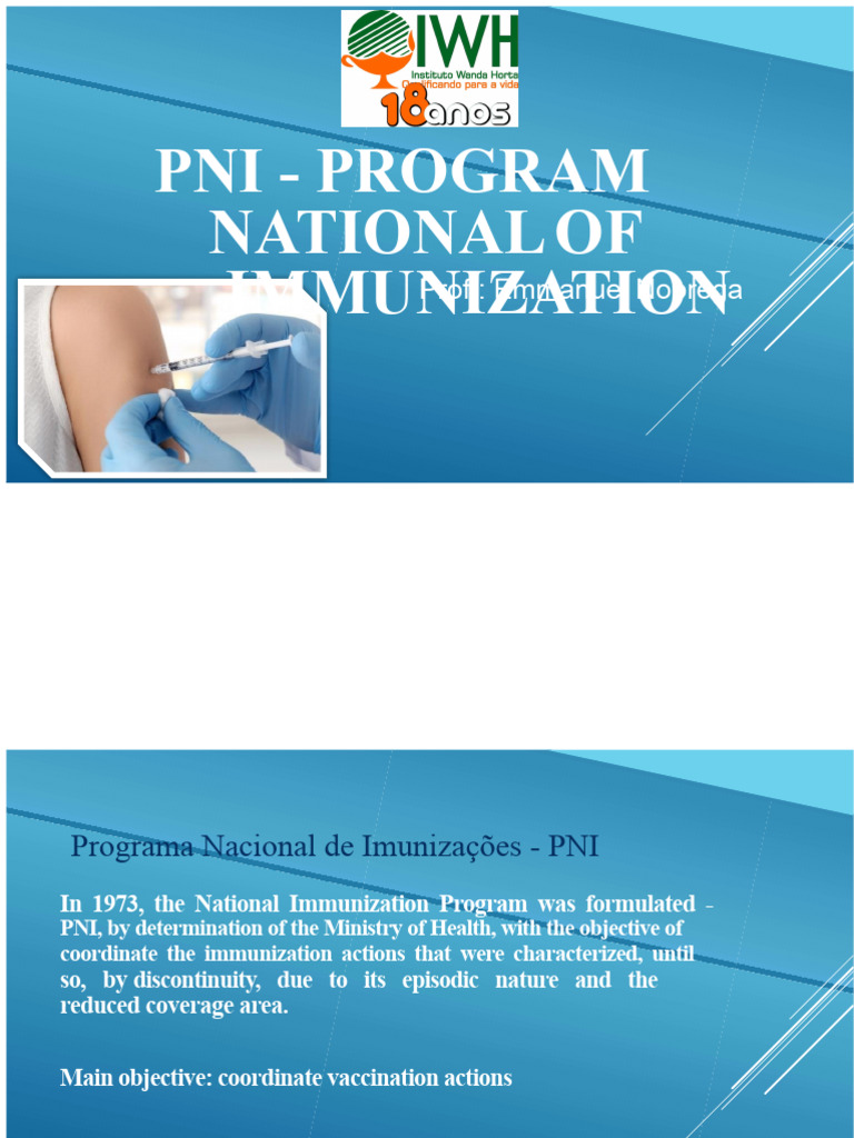 LESSON III National Immunization Program - NIP | PDF | Vaccines | Human ...