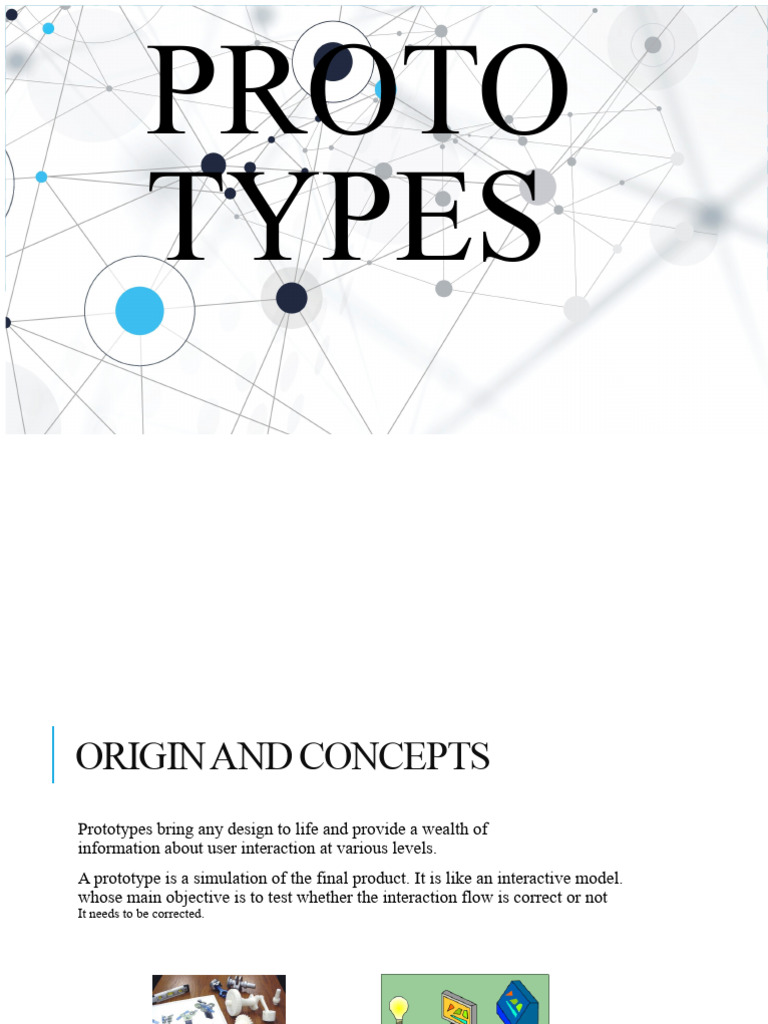 Prototypes.pptx | PDF | Prototype | Computing