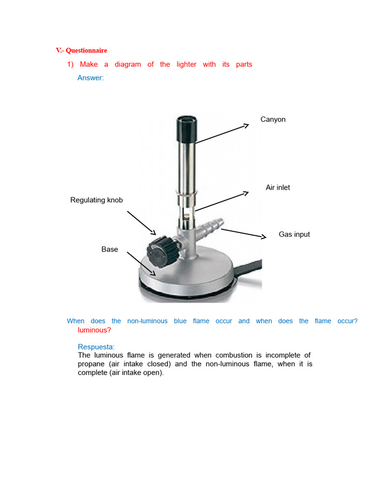 Study of The Flame | PDF | Combustion | Propane