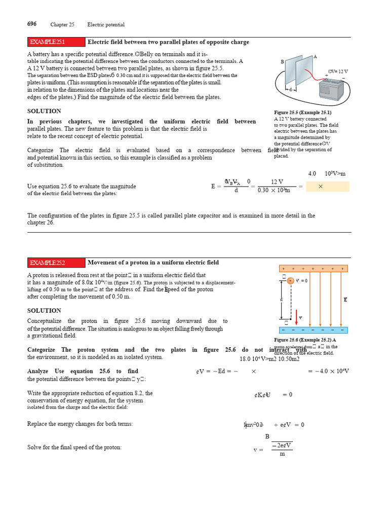 Electric Potential and Fields Explained | PDF | Potential Energy ...
