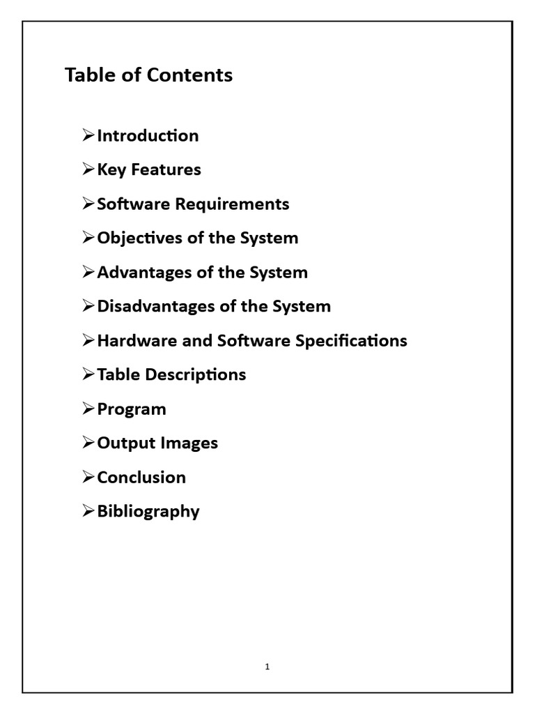 Hospital Management System Computer Science Project. | PDF | Point Of ...
