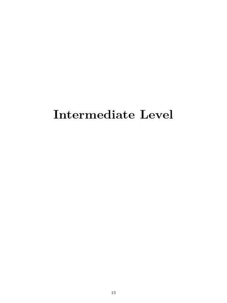 Intermediate Geometry Problem Solutions | PDF | Triangle | Circle