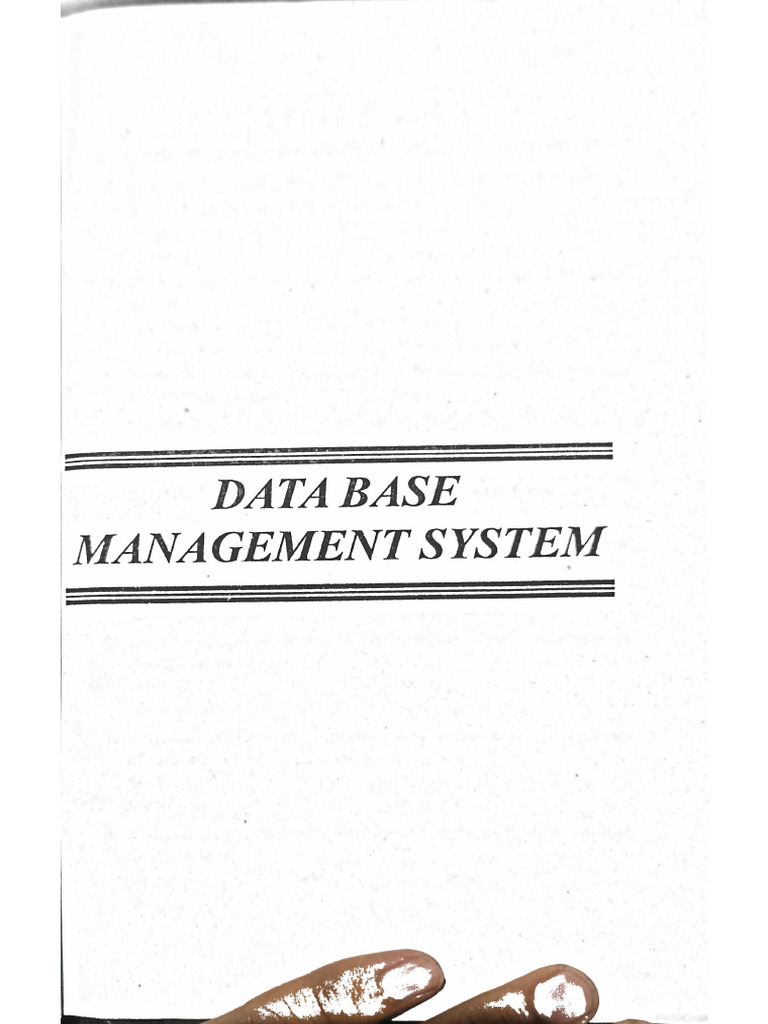 Dbms All Units | PDF