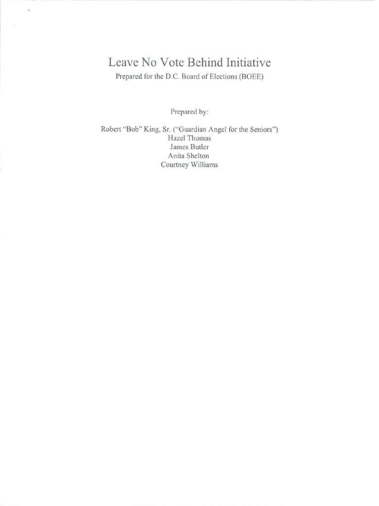 RCV Report | PDF