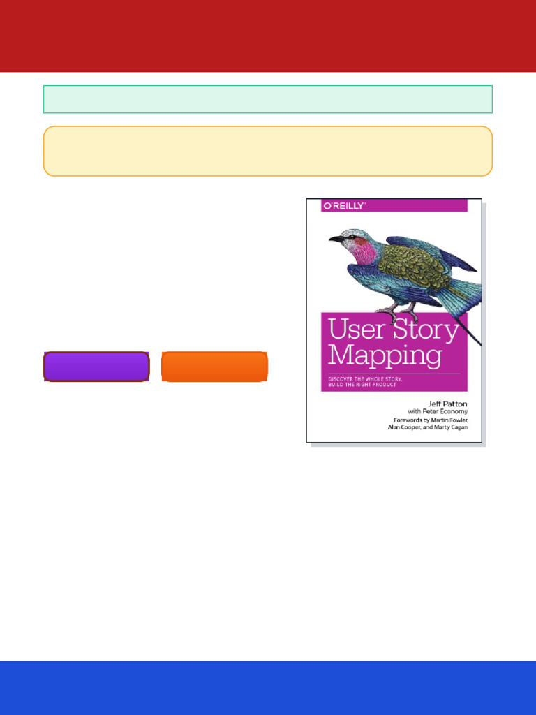 User Story Mapping Discover The Whole Story Build The Right Product 1st ...
