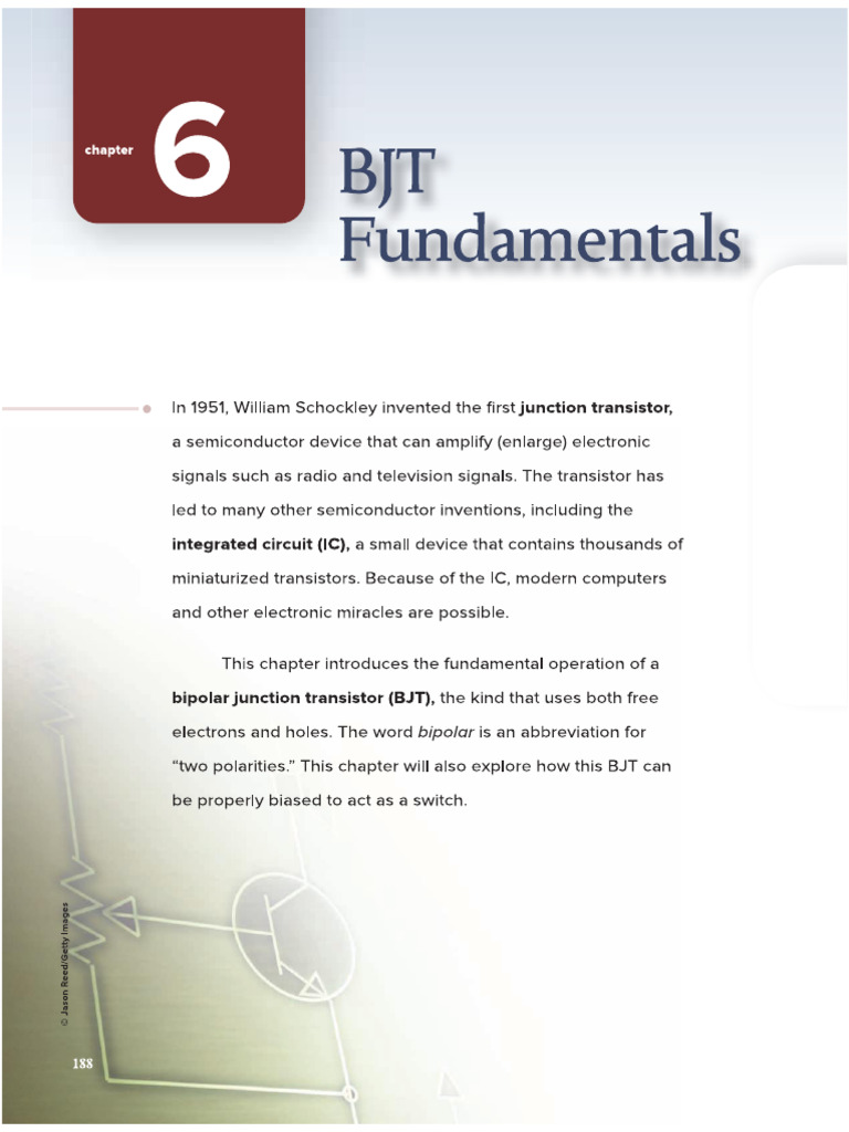 Transistor Introduction 1 | PDF