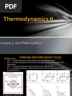 Ericsson Cycle in Thermodynamics Explained | PDF | Thermodynamics | Engines