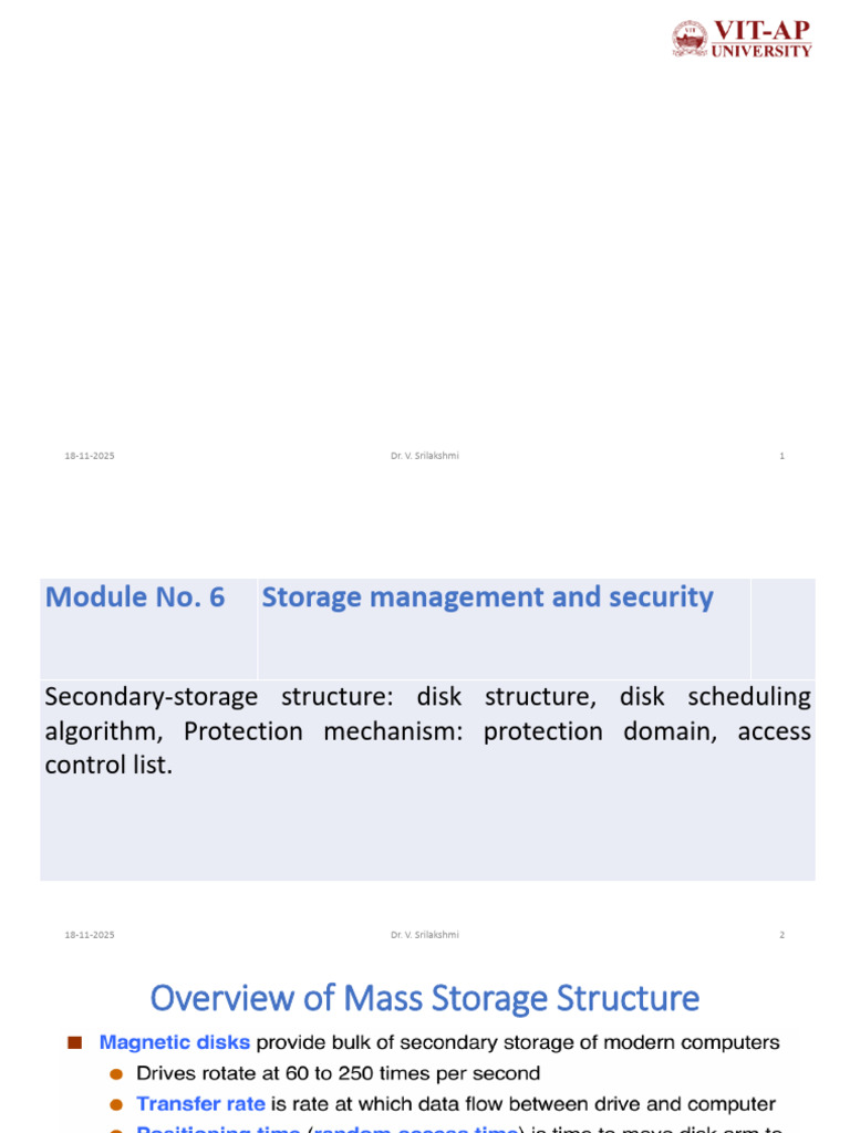 MODULE-6 | PDF | Hard Disk Drive | Computer Network