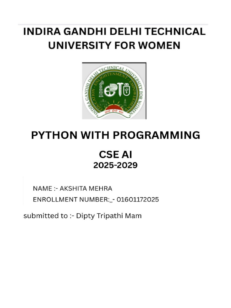 PWP Project File | PDF