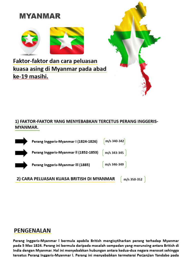 Myanmar Perang Pada Abad Ke-20 Masihi (Semester 3) | PDF