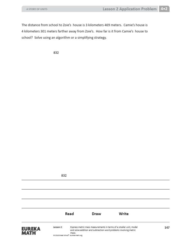 Raffaelo Avila - 4th GR Mod 2 Les 2 Worksheet | PDF | Units Of ...