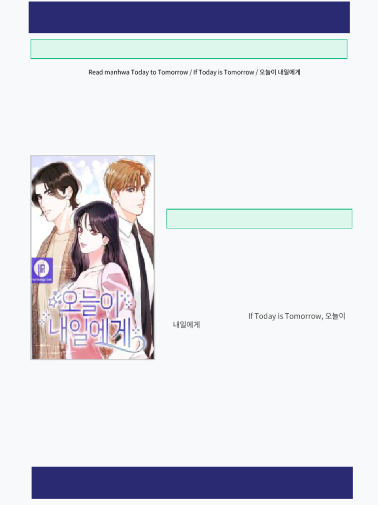 (Manga) Today to Tomorrow Chapter 65 All-in-One Edition | PDF | Church ...