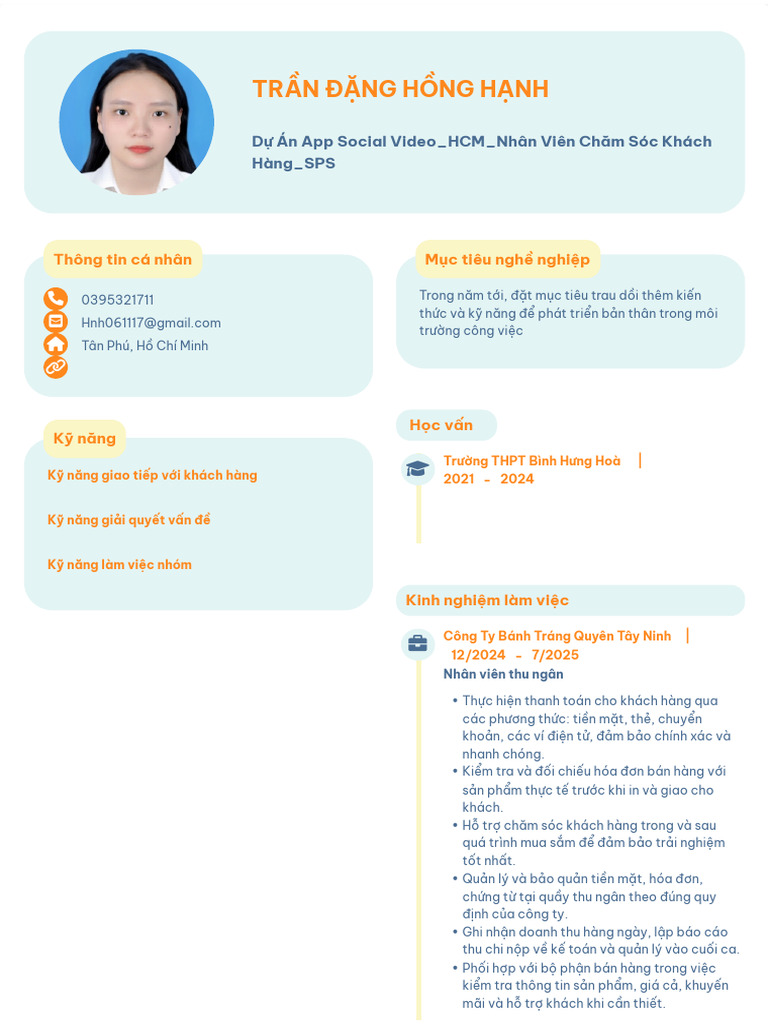 Tran Dang Hong Hanh Topcv - VN 120725.235922 | PDF