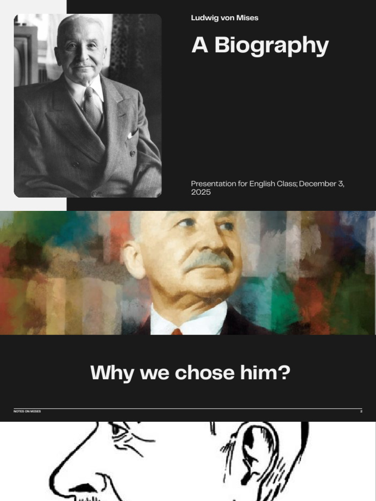Ludwig von Mises: Economic Pioneer | PDF | Social Ideologies ...