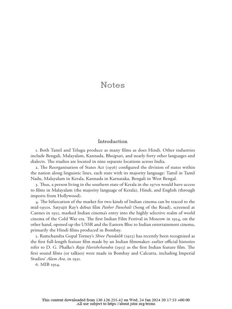 MEHTA Notes 2020 Copy | PDF | Cinema Of India