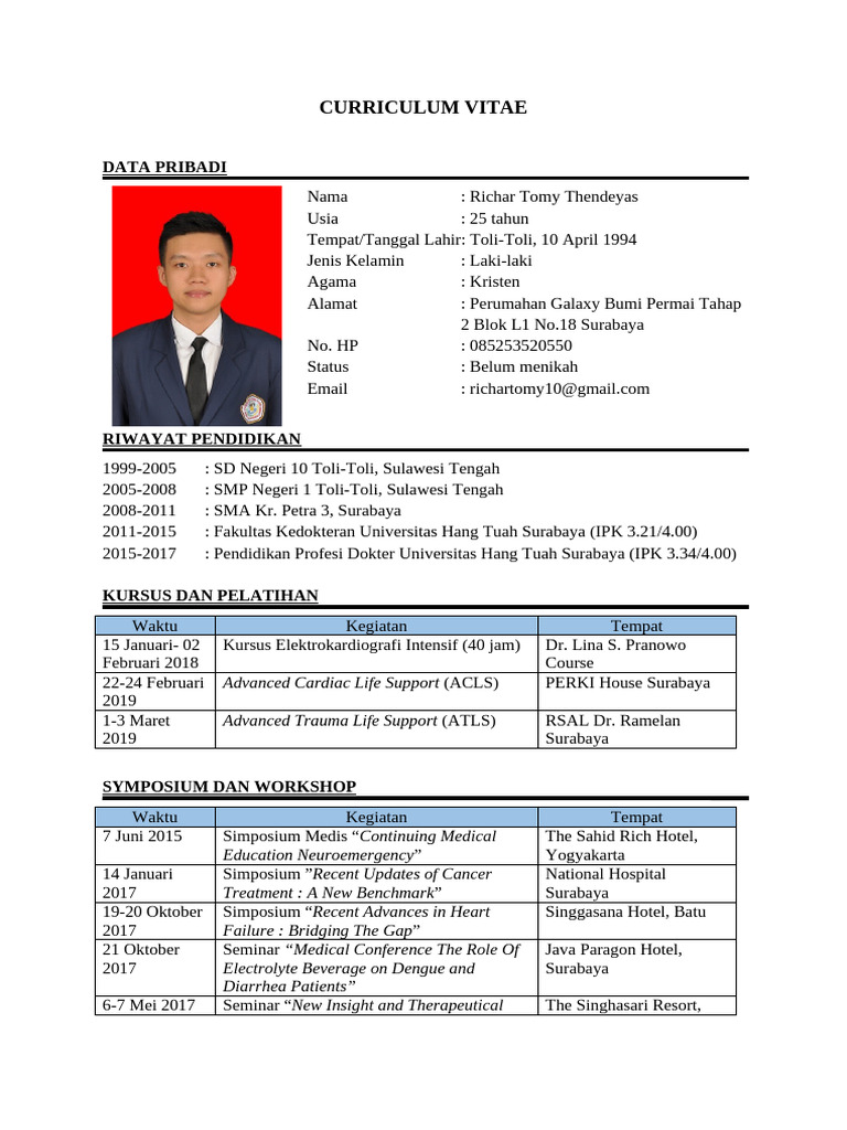 Curriculum Vitae Fix | PDF