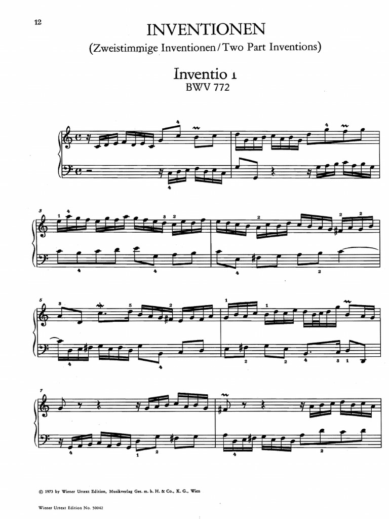 Inventio 1 | PDF
