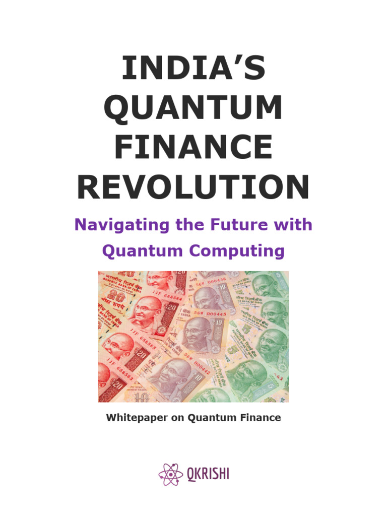 White Paper On Quantum Qkrishi-C6db8d9 | PDF | Quantum Computing ...