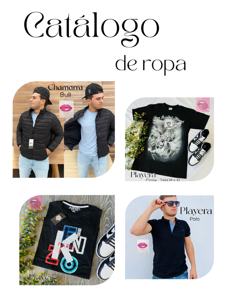 Catálogo de Ropa Caballero | PDF