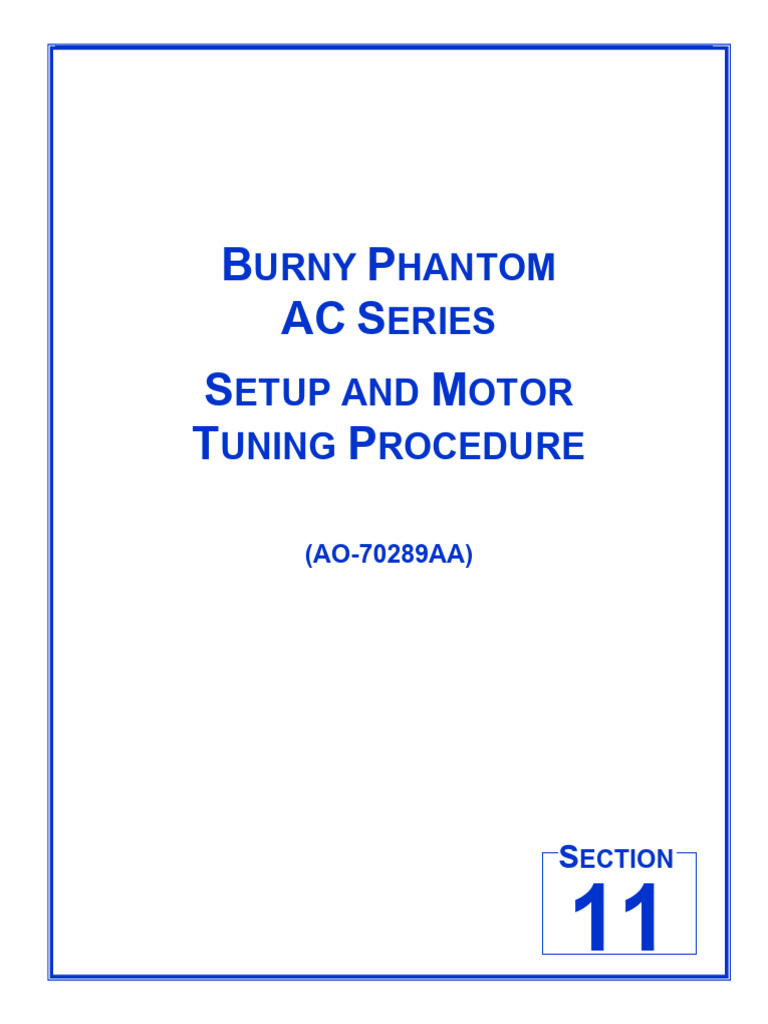 Burny Phantom AC Series Setup Guide | PDF | Parameter (Computer ...