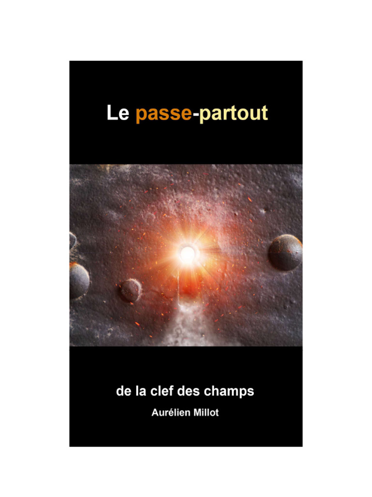 LE PASSE-PARTOUT de La Clef Des Champs | PDF | Conscience | Dieu