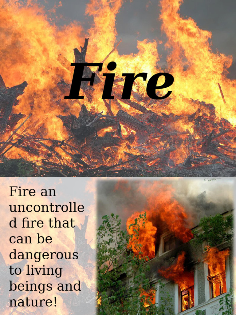 Prezentaciya Na Temu Fire | PDF