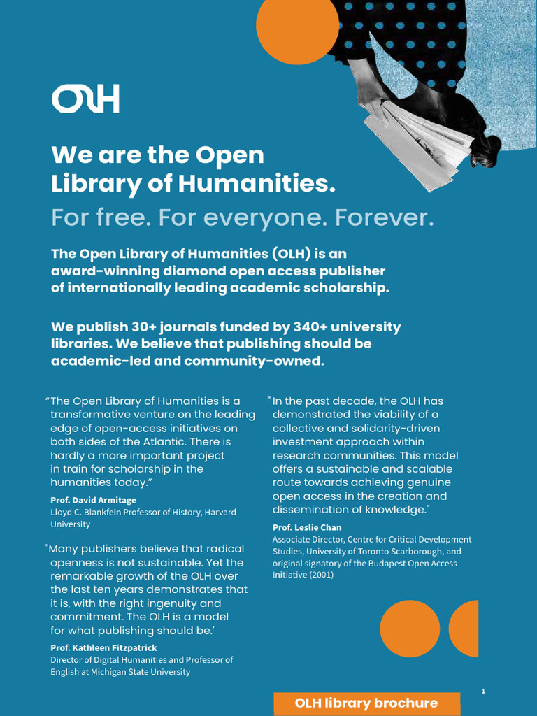 Open Library of Humanities Overview | PDF | Open Access | Academic ...