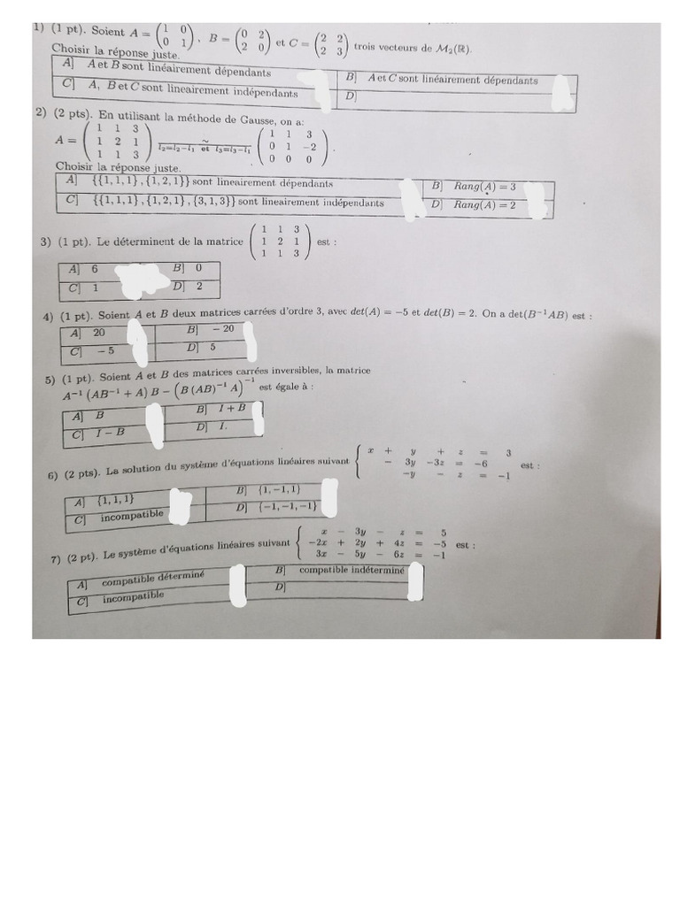 Exam Math | PDF