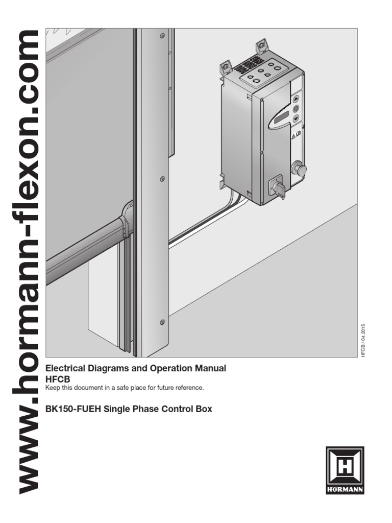 HFCB Control Box Manual & Diagrams | PDF | Relay | Power Supply