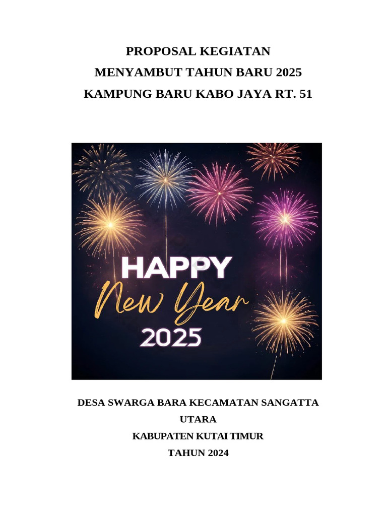 Proposal Kegiatan 2024 | PDF