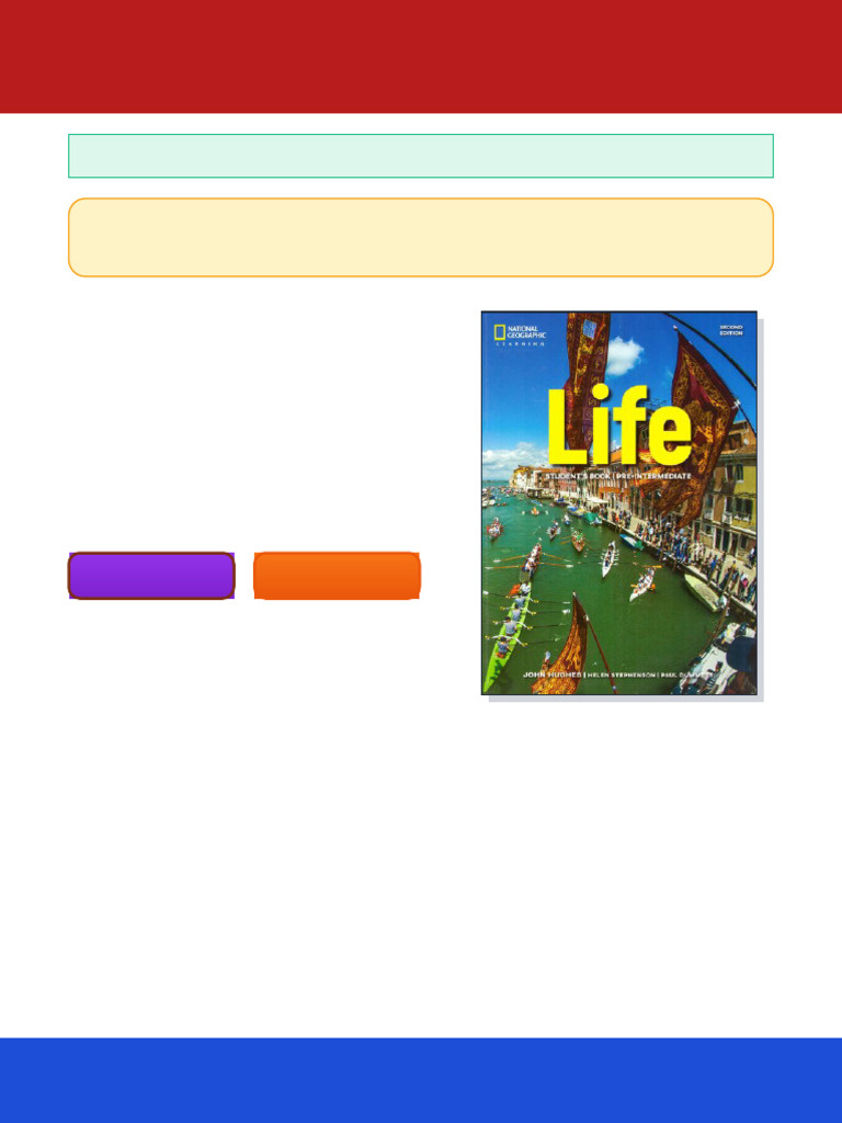 Life: Student's Book (Pre-Intermediate) 2nd Edition John Hughes ebook ...