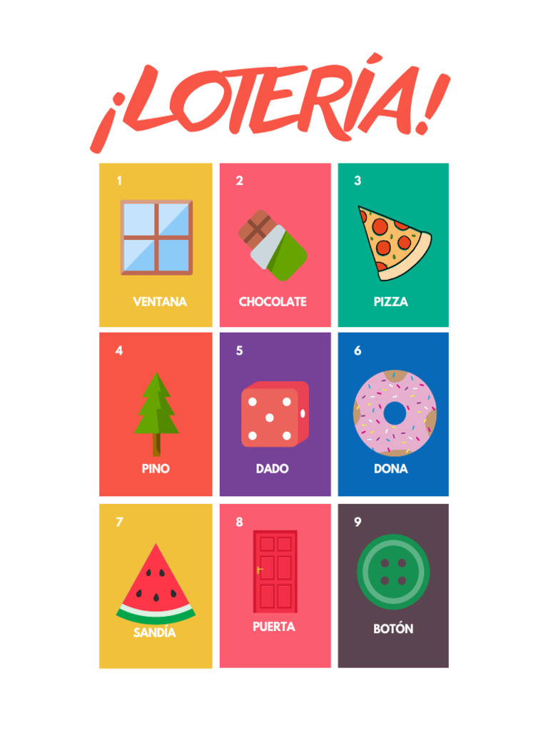 LOTERÍA - Figuras Geométricas - 20241029 - 161327 - 0000 | PDF ...