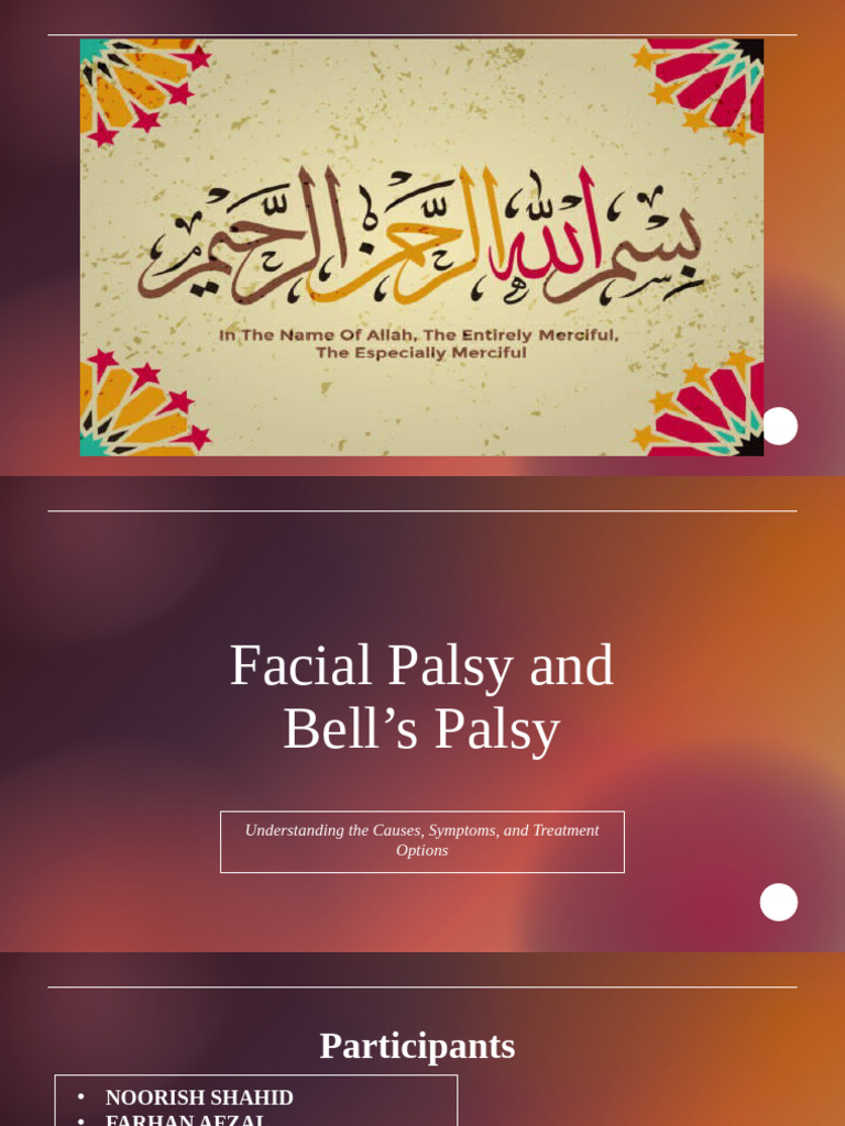Facial Palsy & Bell's Palsy Guide | PDF | Human Diseases And Disorders ...