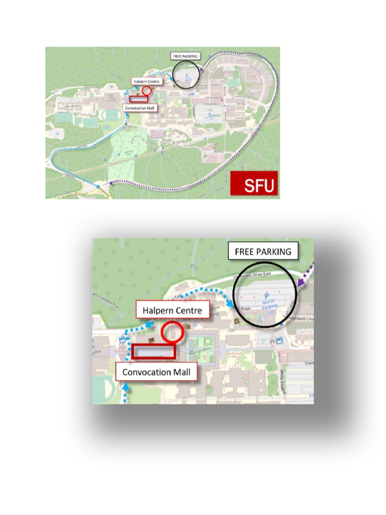 SFU Maps | PDF