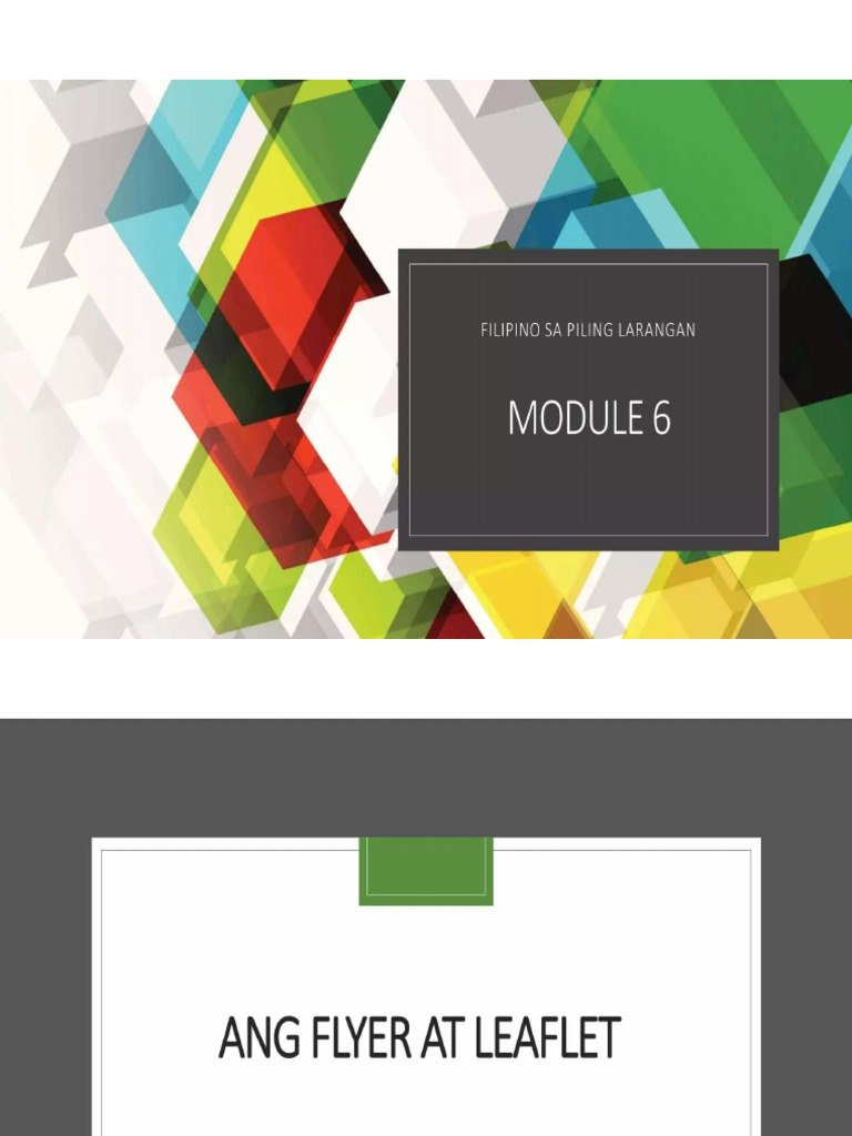 3. Flyers | PDF