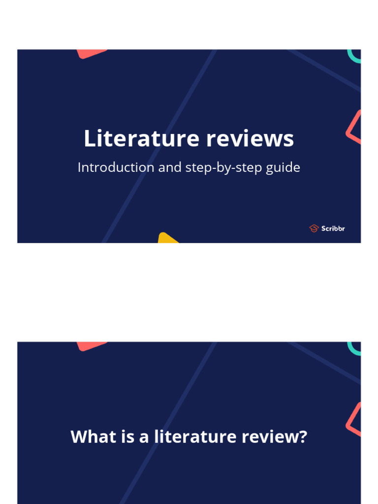 Literature Review slides | PDF | Literature Review | Methodology
