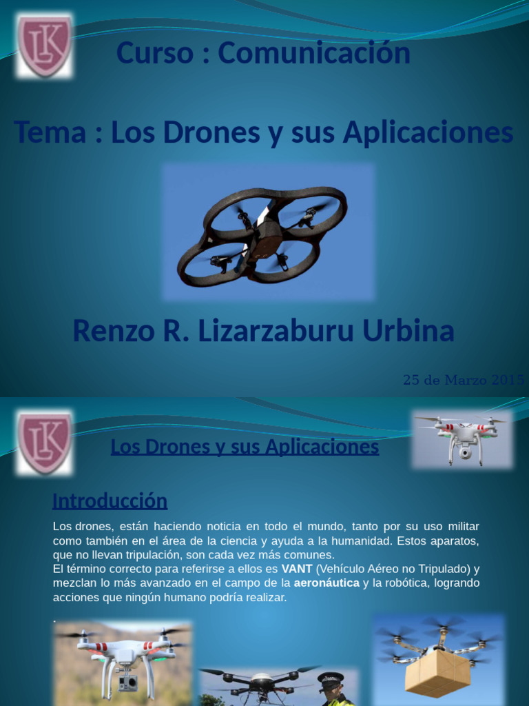 Drones: Aplicaciones y Usos Clave | PDF